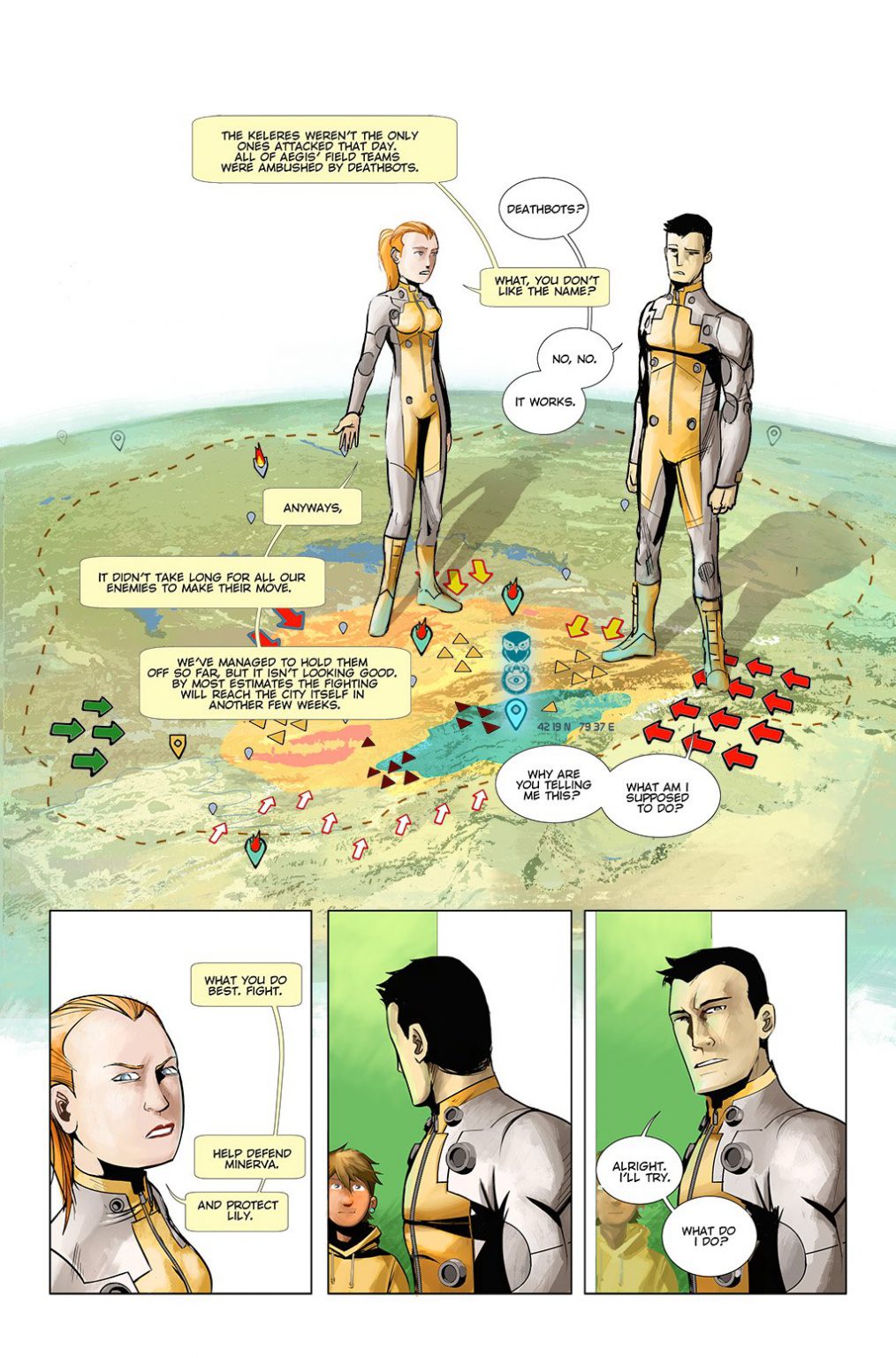 Chapter 6: Page 18 - Invasion Map - The Demon Archives